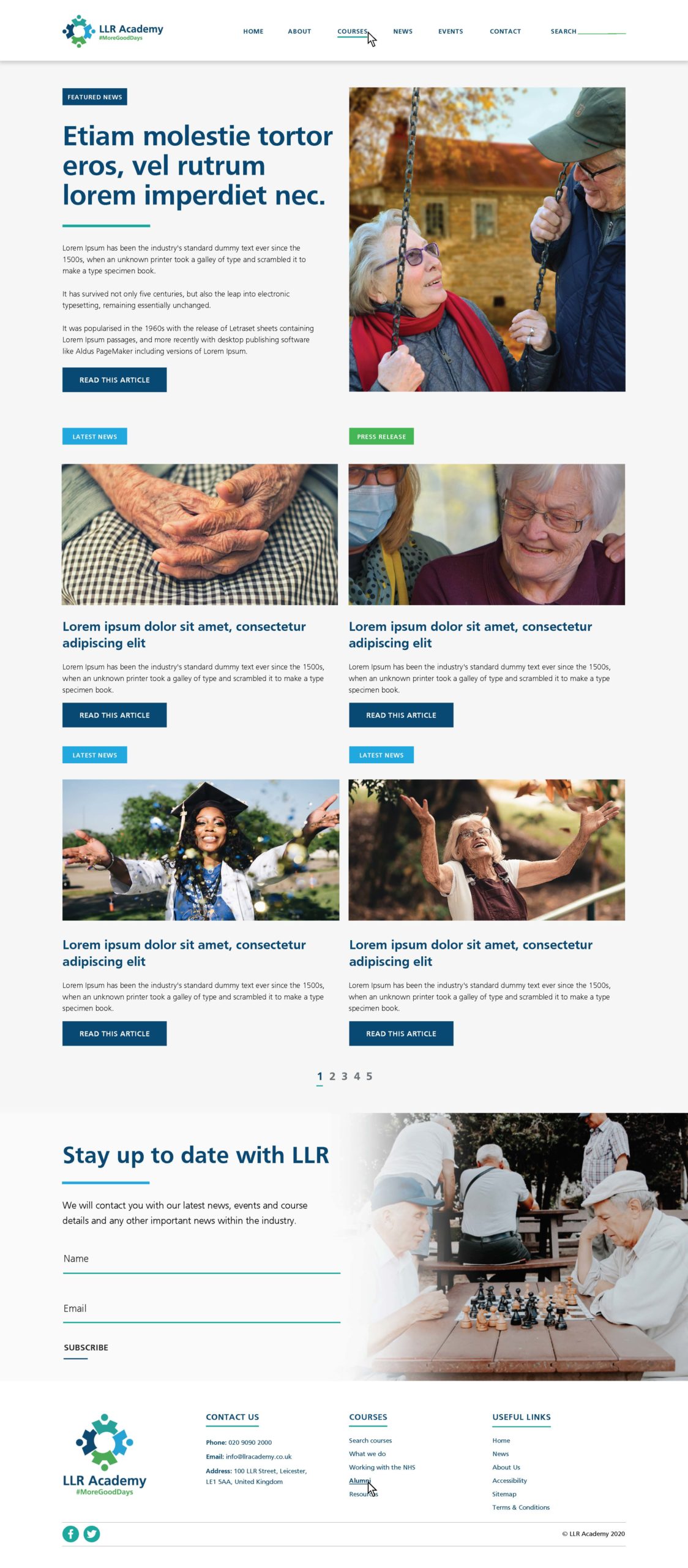 Our Customers - LLR Academy Website : HeX Productions